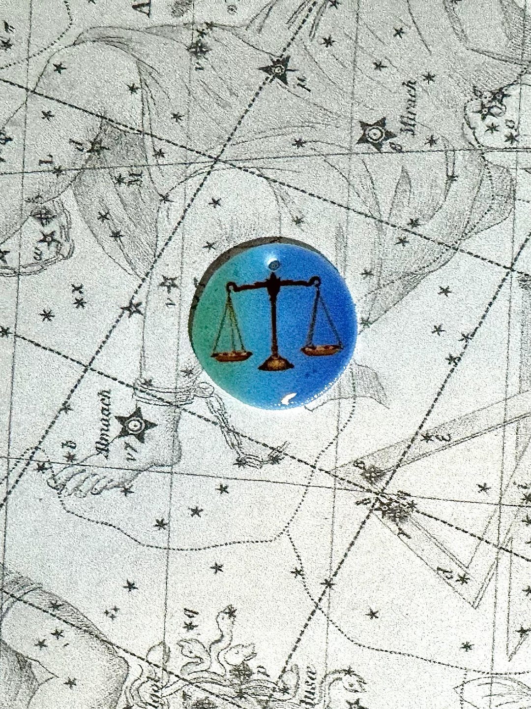 Ara Vous Vision Charm - Scales of Justice | Custom Vision Board Charm ...