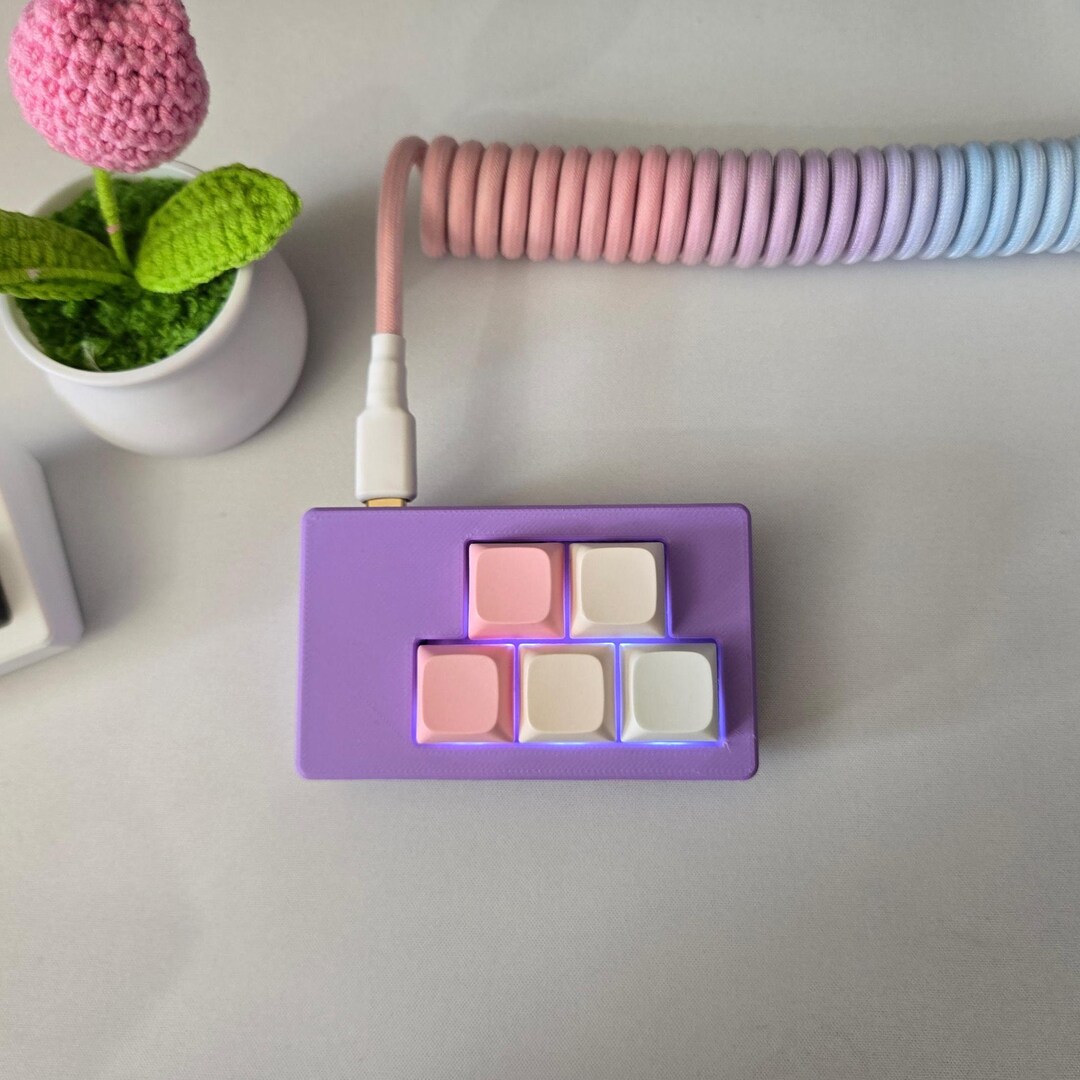 Togkey Pad 5-key Mechanical Keyboard Macropad/media Controller - Etsy ...