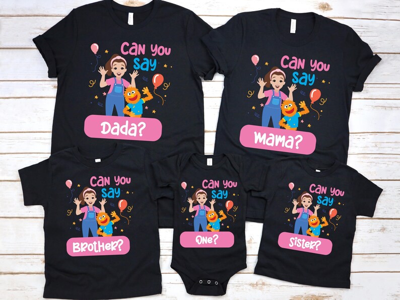 Can You Say One Shirt,custom Ms Rachel Birthday Tee,personalized Rachel ...