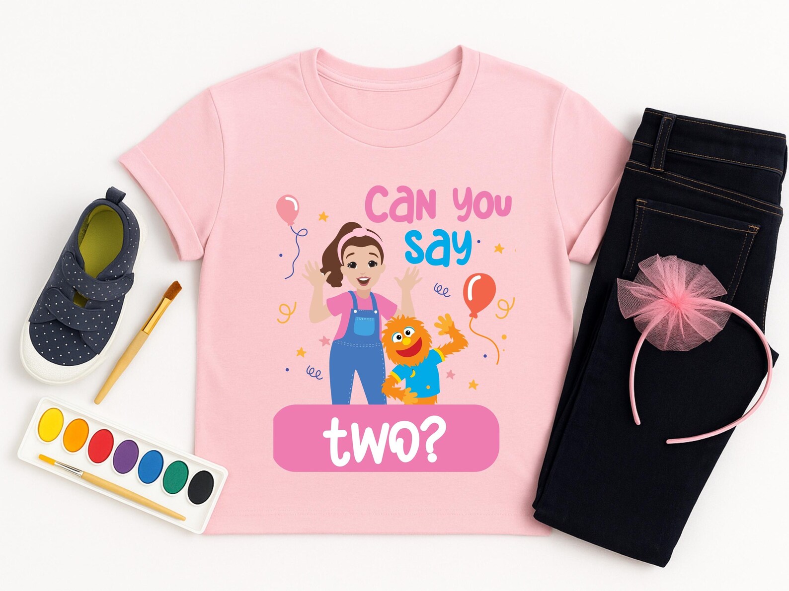 Can You Say One Shirt,custom Ms Rachel Birthday Tee,personalized Rachel ...
