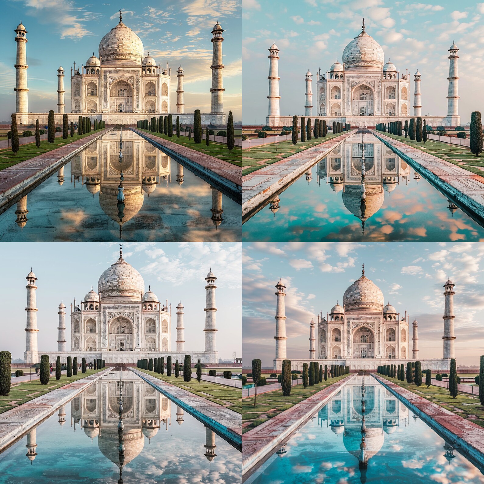 Majestic Taj Mahal: Stunning Architectural Photography Print Iconic ...