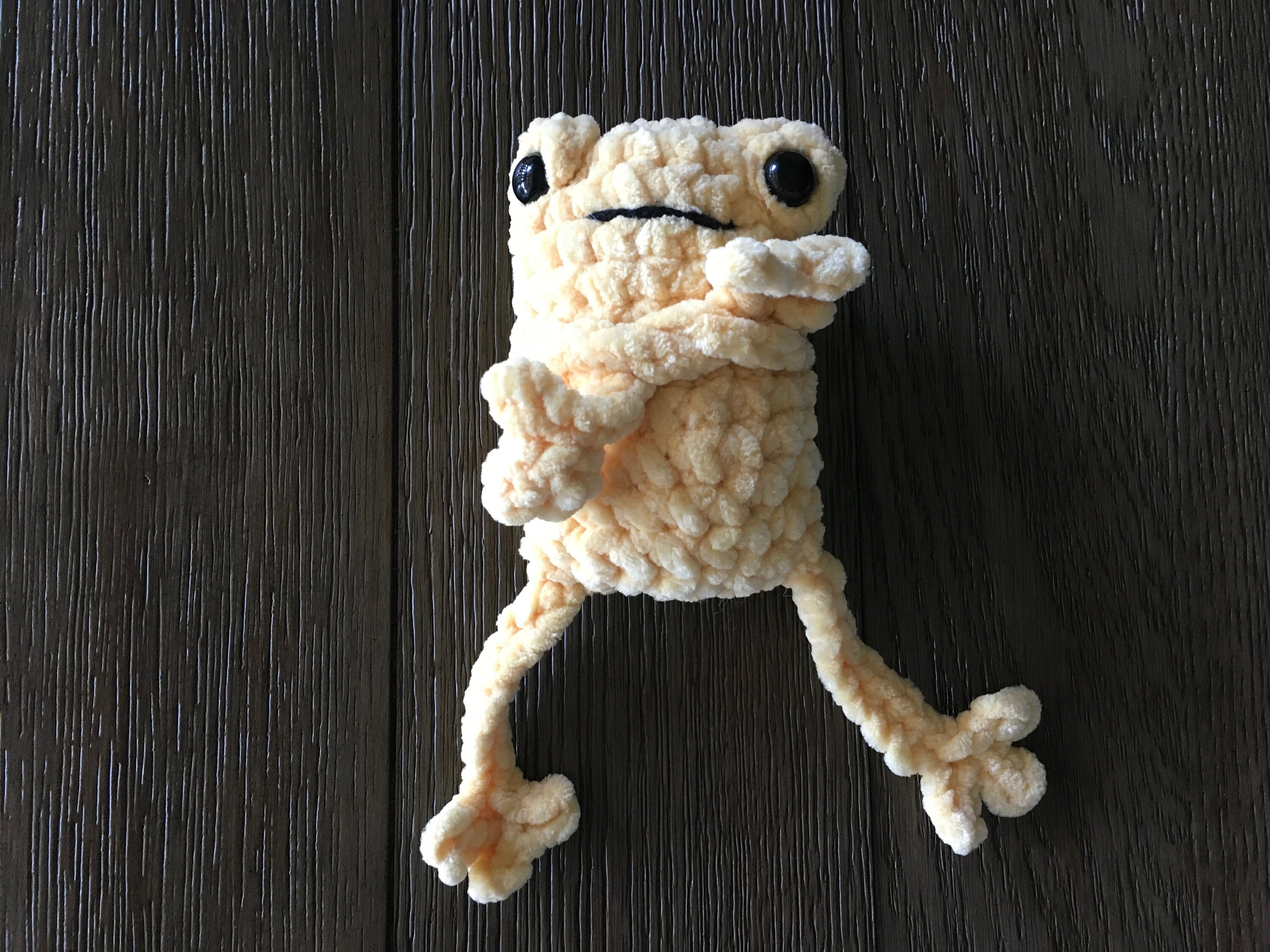 Leggy Frog Crochet Stuffed Animal Amigurumi Toy - Etsy