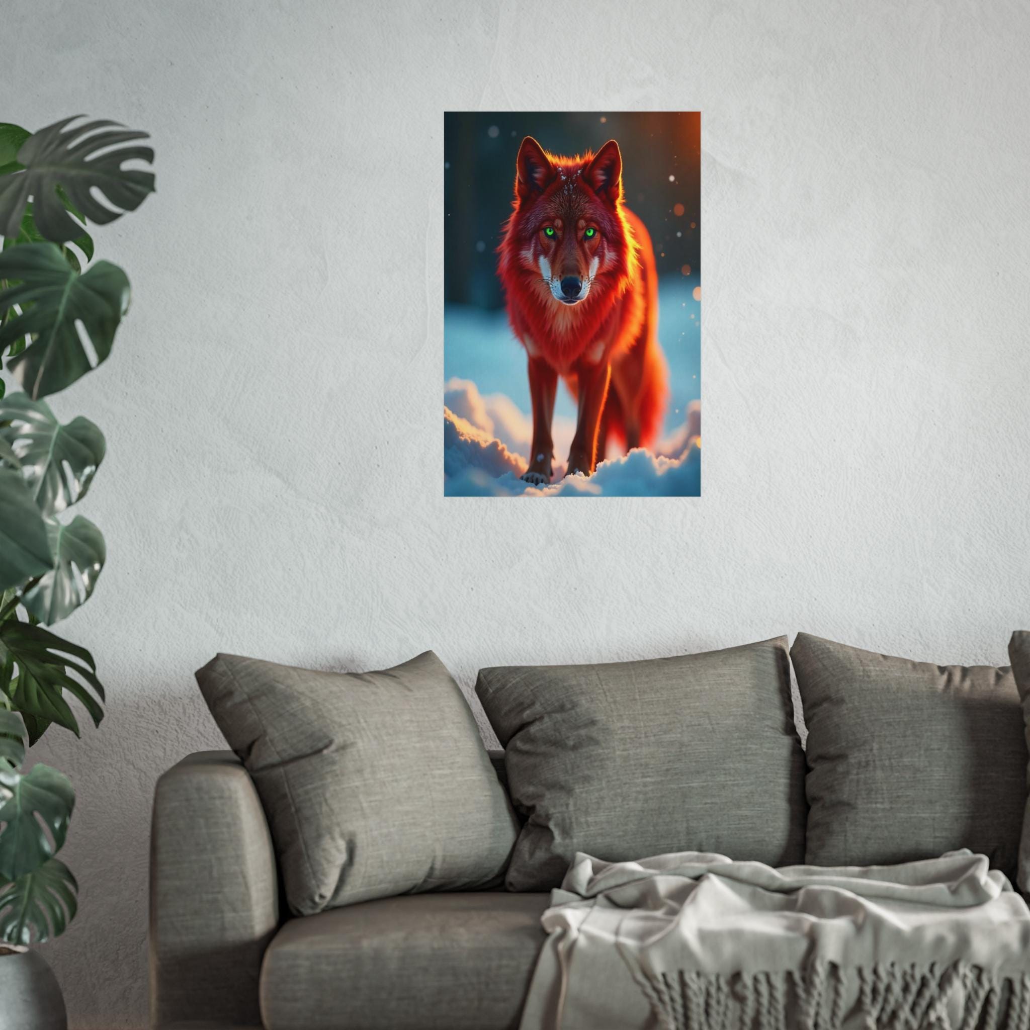 Red Wolf / Wildlife Posters - Etsy