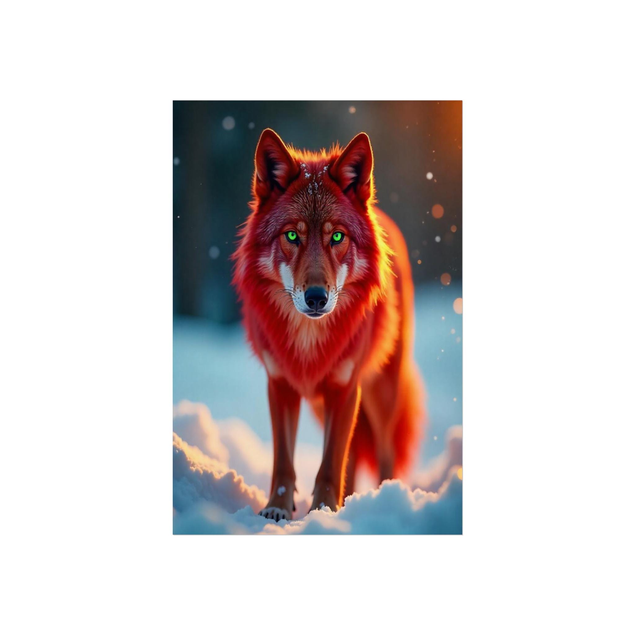 Red Wolf / Wildlife Posters - Etsy