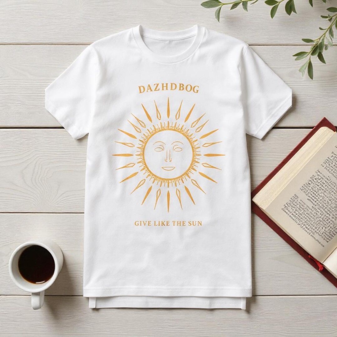 Generosity T-shirt Design – 'give Like the Sun' – Dazhbog Archetype ...