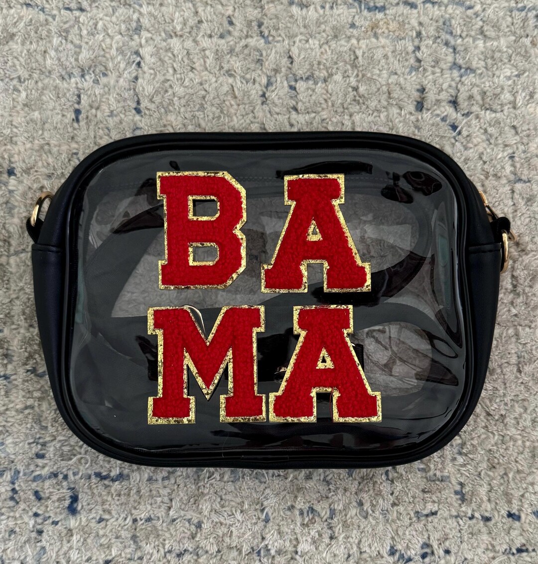 BAMA Clear Crossbody Stadium Bag - Etsy