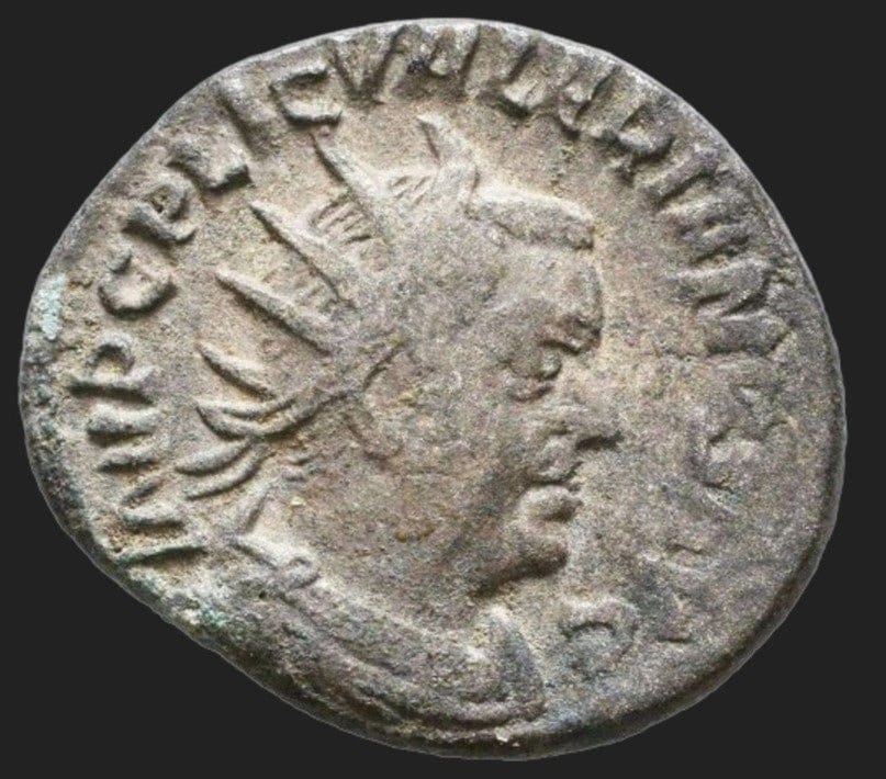 Valerian I-ancient Bronze Coin of Roman Emperor VALERIAN I 253-260 CE ...