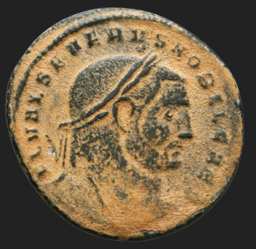 Severus Ii-ancient Bronze Coin of Roman Emperor Severus II 306-307 AD ...