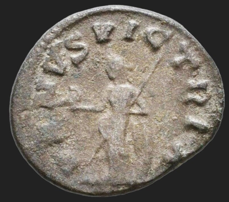 Valerian I-ancient Bronze Coin of Roman Emperor VALERIAN I 253-260 CE ...