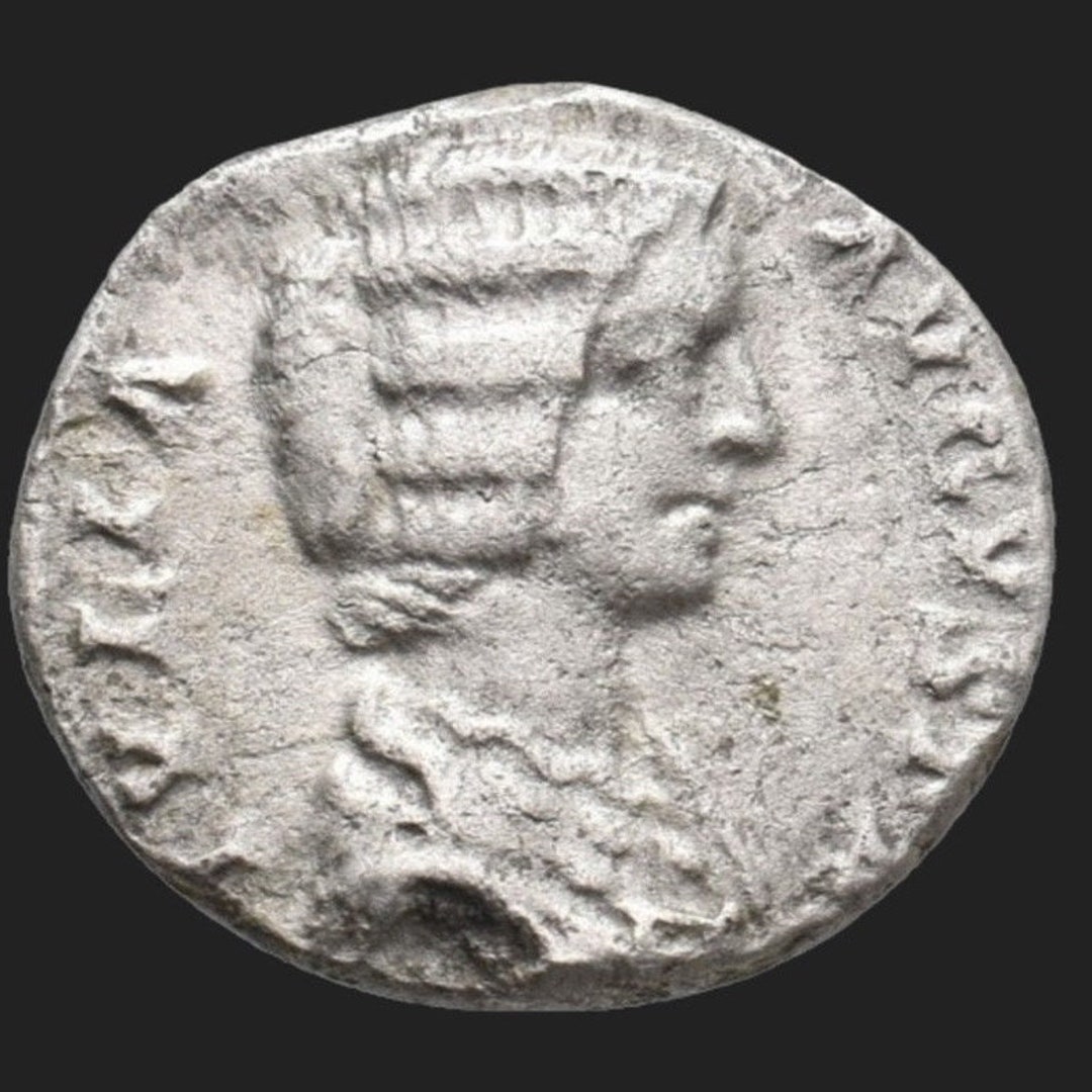 1016-julia Domna-ancient Silver Coin of Roman Empress Julia Domna 193 ...