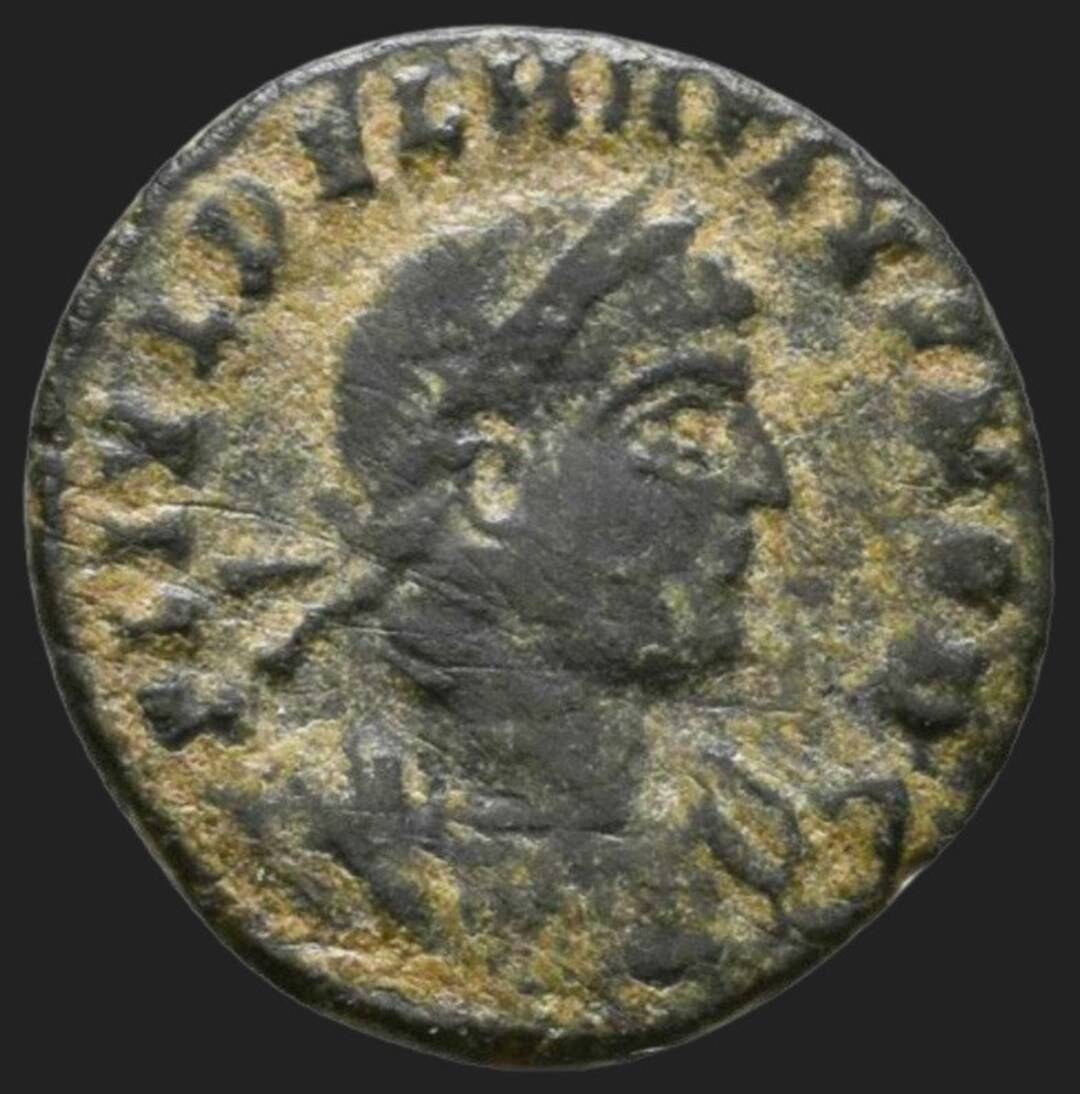 Delmatius-ancient Bronze Coin of Roman Emperor Delmatius Caesar 335-337 ...