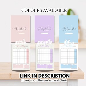 My Purplelish Planner PURPLE Digital Printable Note Checklist Personal ...