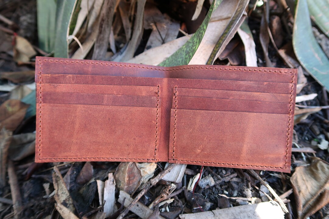 Mens Kangaroo Leather Wallet, Australian Made, Mens Wallet, Mens ...