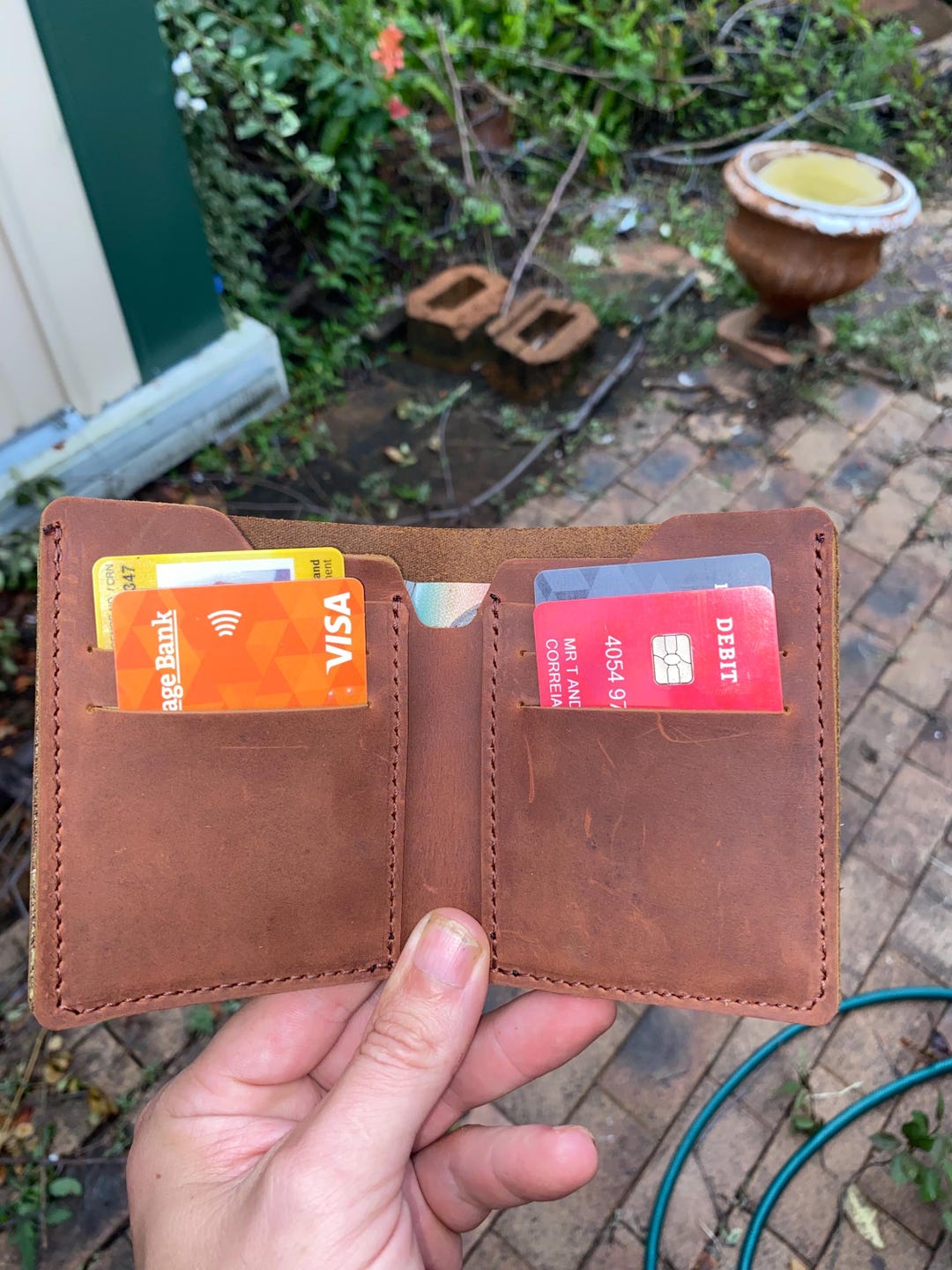 Men’s Genuine Leather Wallets - Etsy