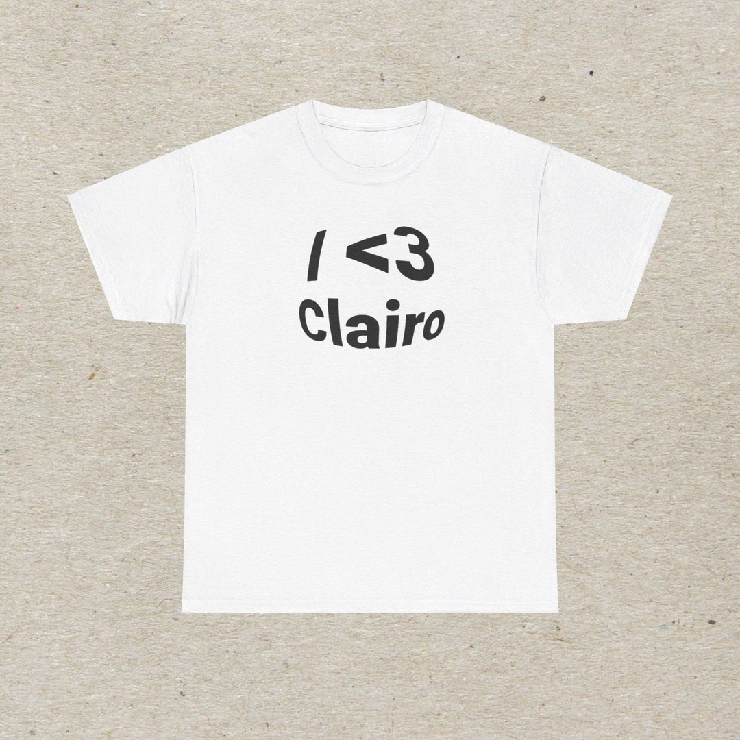 Clairo Tshirt I 3 Clairo Minimalist Graphic Tee for Clairo Fans Indie ...