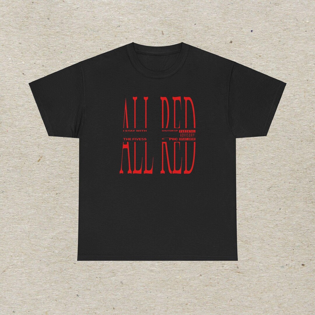 Playboi Carti Graphic Tee All Red Album Cover Opium Streetwear Design I ...
