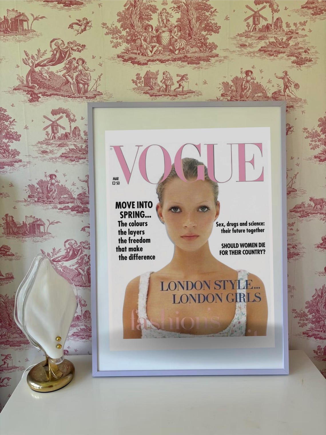 Kate Moss Poster, Pink Kate Moss, Vogue Kate Moss, Kate Moss Vogue ...