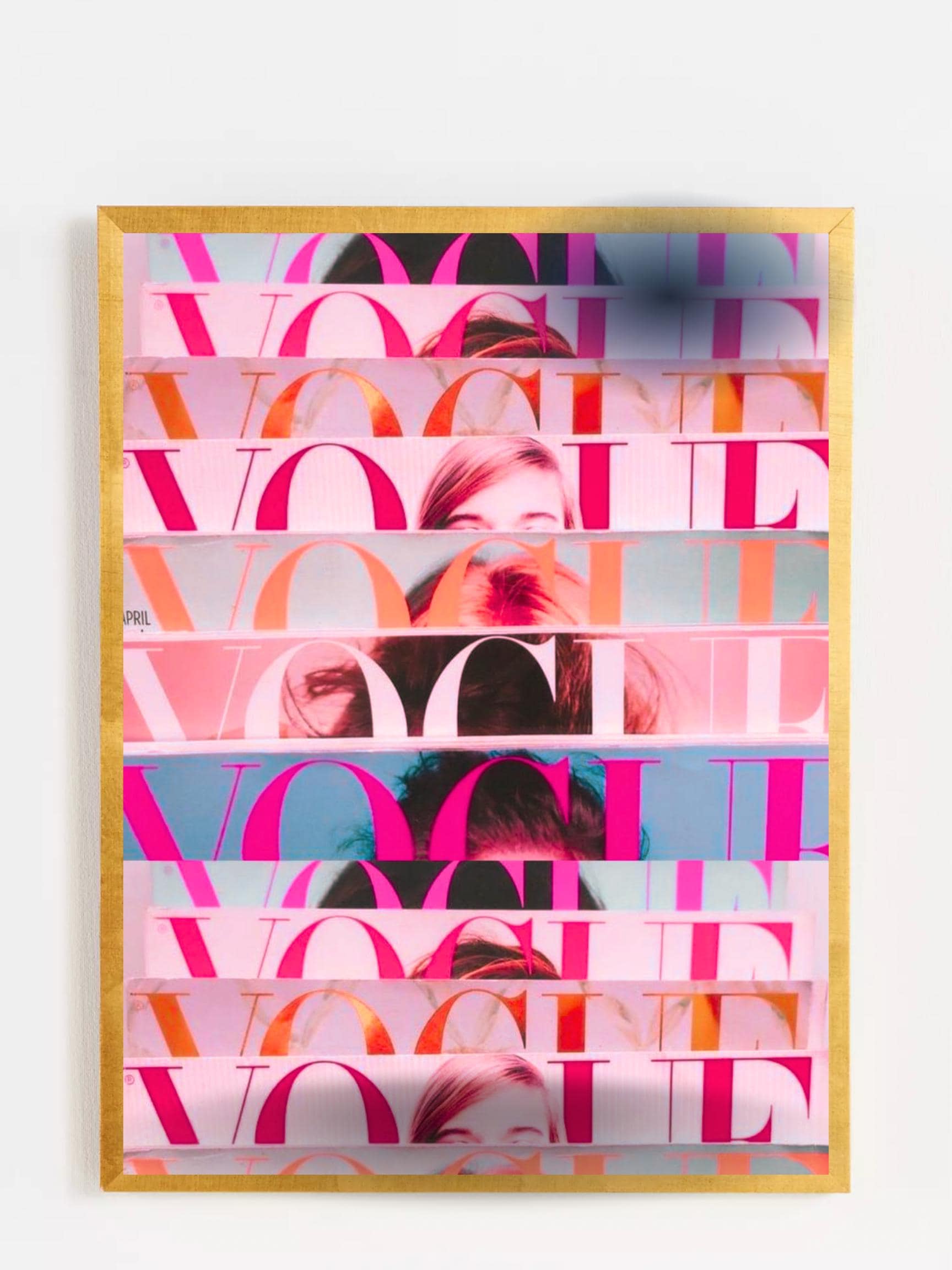 Stacked Vogue Magazine Poster Chic Wall Art for Fashion Lovers - Etsy