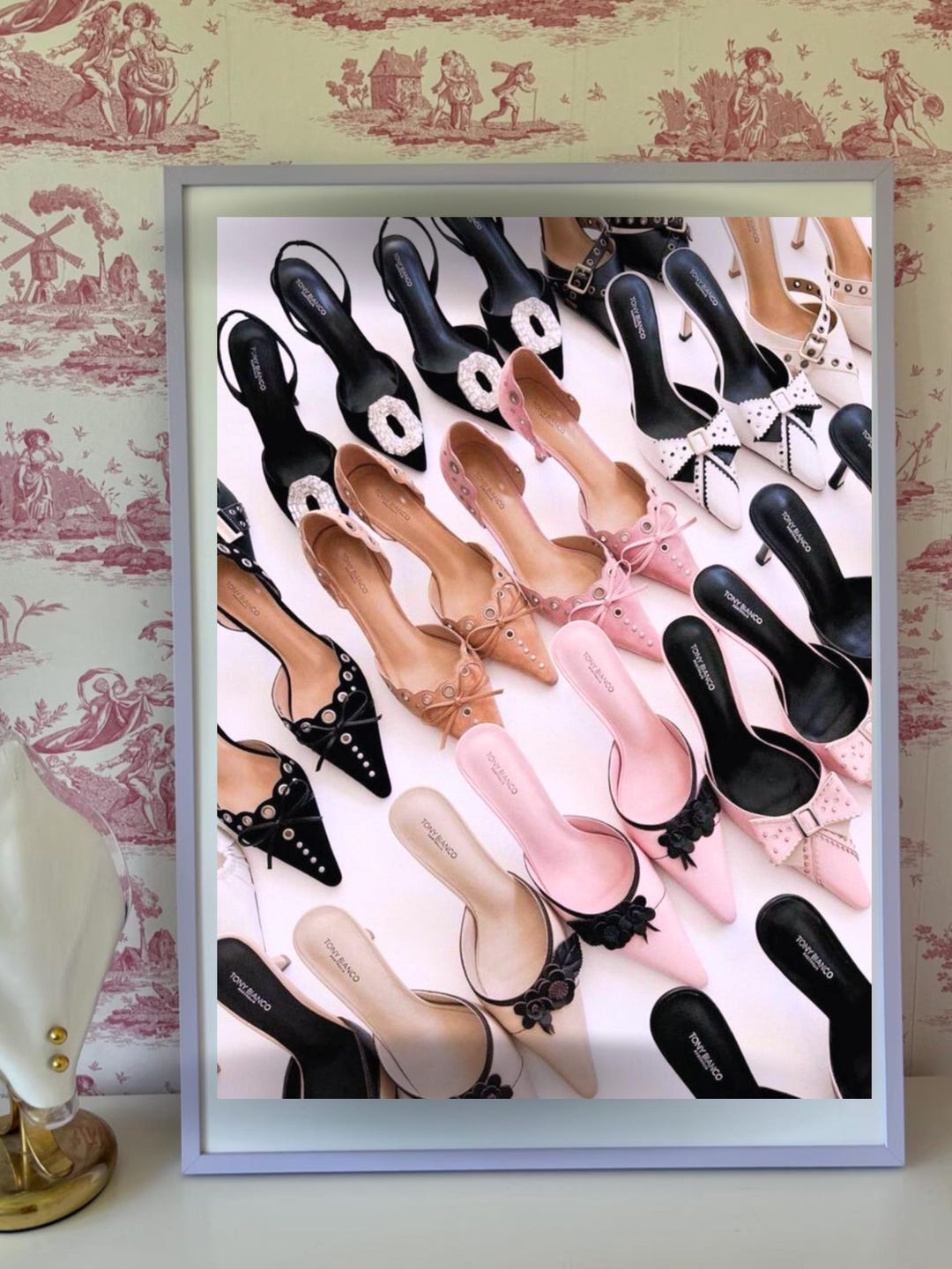 Fashion Designer Shoes Poster Dorm Decor Apartment Decor - Etsy