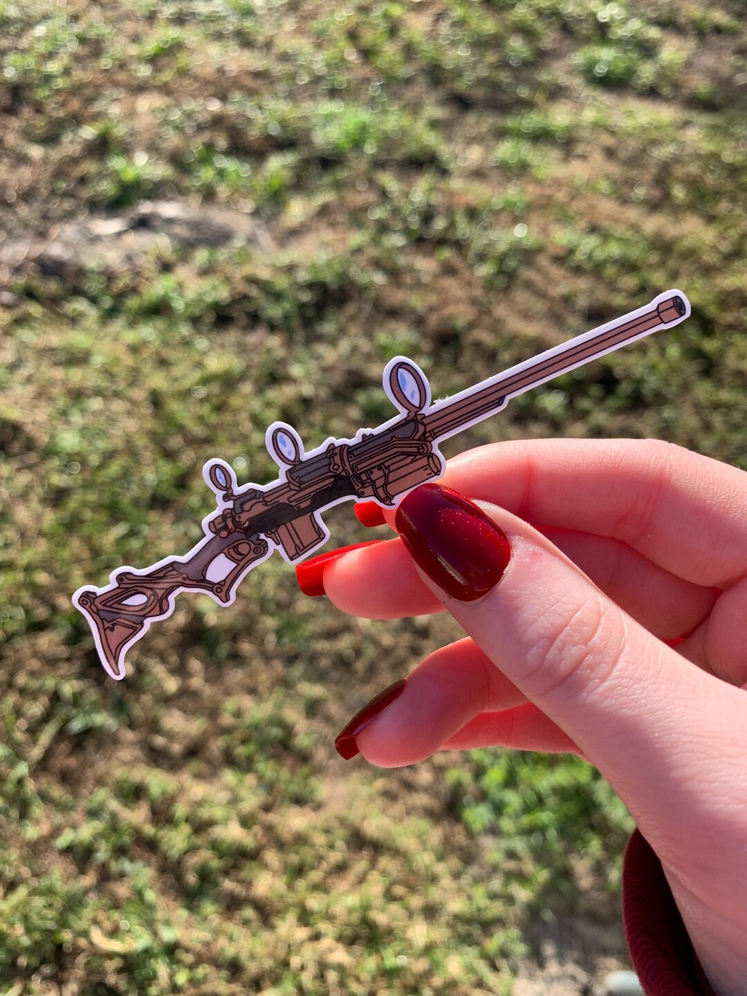 Caitlyn Kiramman Arcane Sniper Rifle Sticker in Glitter or Normal - Etsy