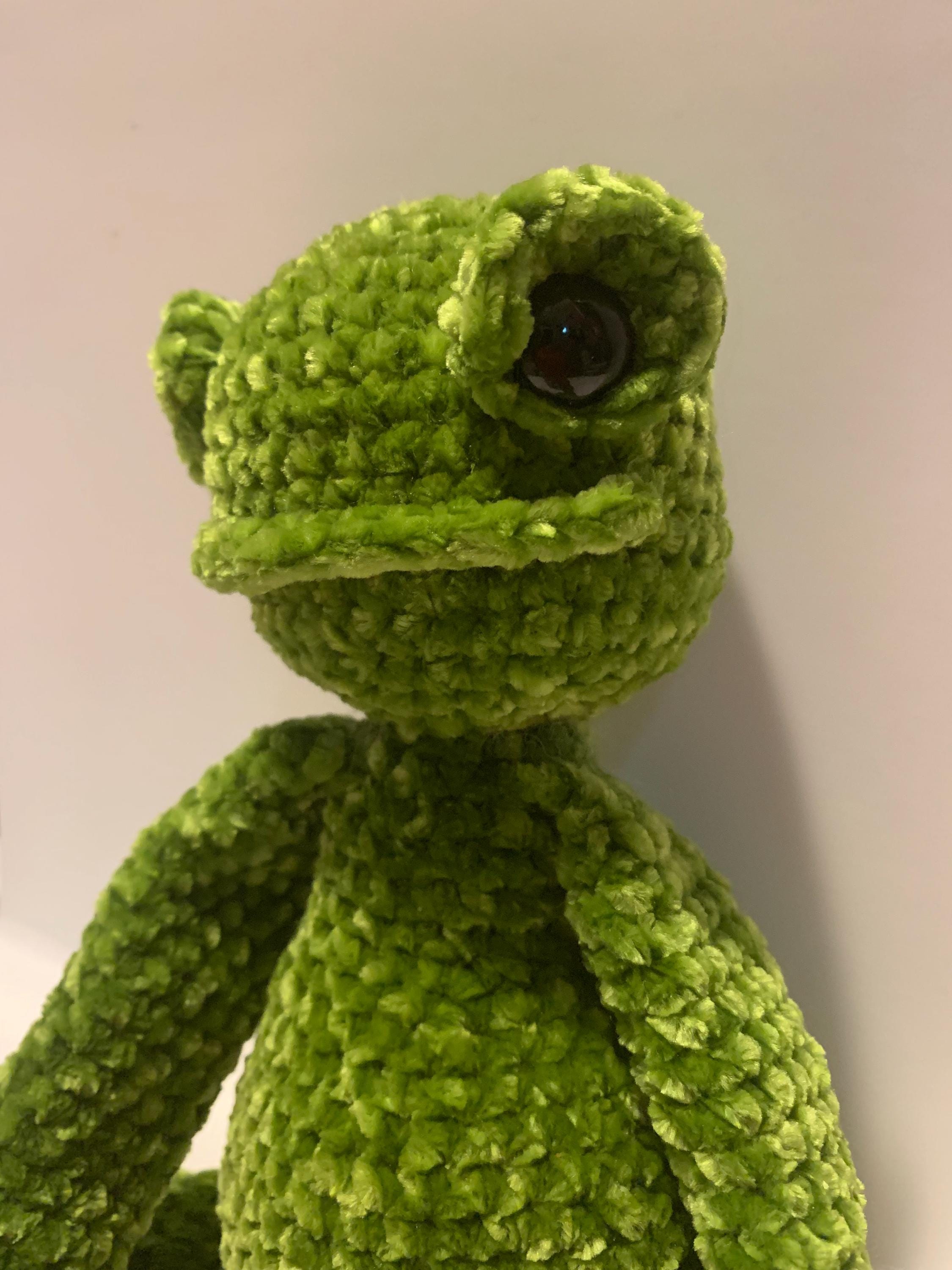 Floppy Frog Crochet Pattern PDF FILE ONLY Very Low Sew - Etsy