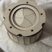 Wooden Laser Cut Iris Box - Etsy