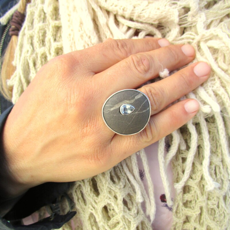 Pebble Ring - Etsy
