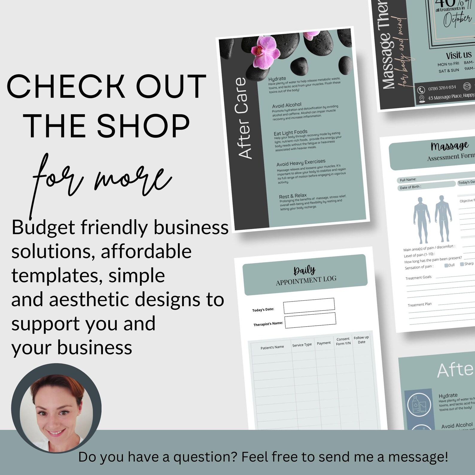 Massage Assessment Form Template: Editable Therapist Forms (canva PDF ...
