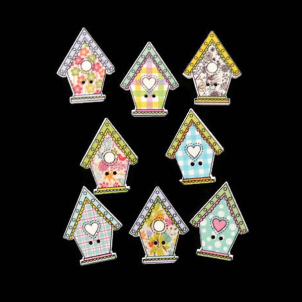 Cottage Birdhouse - Etsy