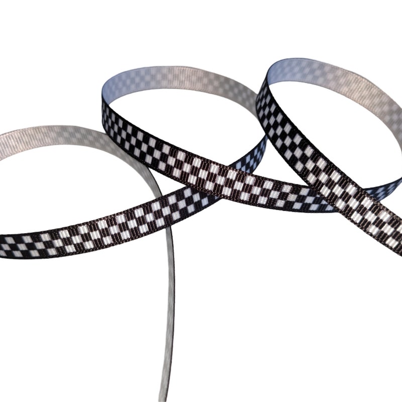 Checkered Ribbon - Etsy