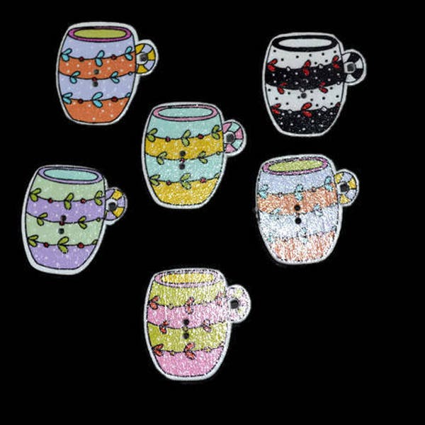 Button Coffee Cozy - Etsy