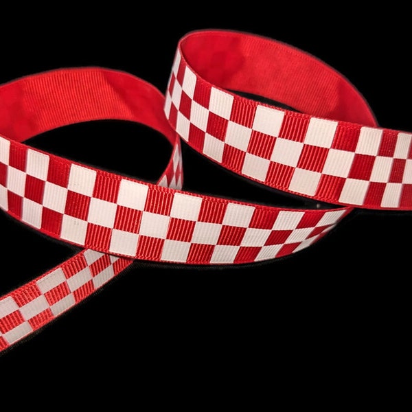 Checkered Ribbon - Etsy