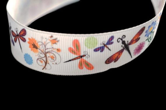 Dragonfly Ribbon Spring Ribbon Mother's Day Ribbon - Etsy