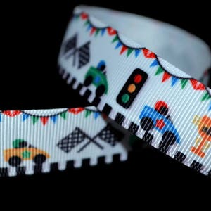 Race Car Ribbon, Checkerboard Ribbon, Finish Line Ribbon, Checker Board ...