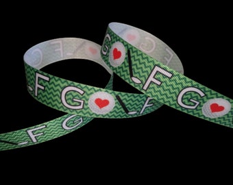 Golf Ribbon With Carts and Clubs Ideal for Tournaments, Favors, Gift ...