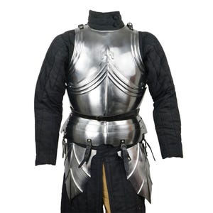Late Medieval Gothic Cuirass With Tassets Armor Warrior Knight Armor ...