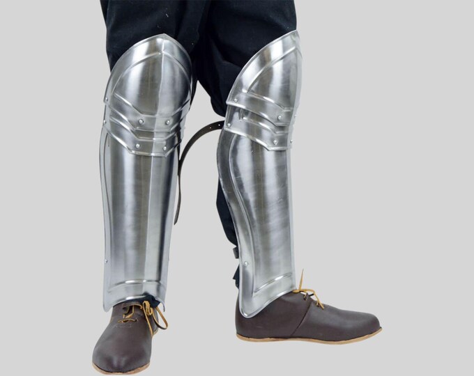 Sci-fi Soldier Space Marine Superhero Leg Armor With Straps Cosplay ...