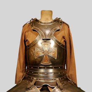 Lady Elf Warrior Steel Medieval Lady Cuirass With Gorget Armor- Larp ...