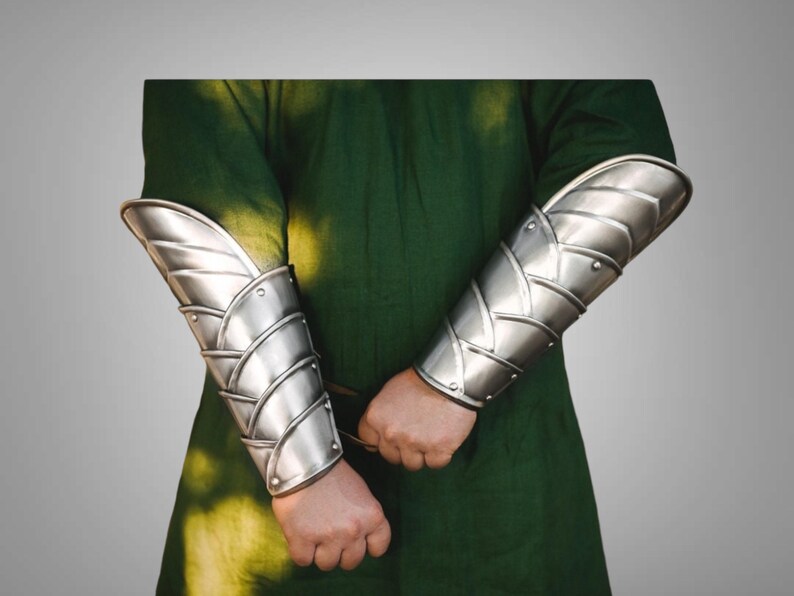 Second Age Elves Full Suit of Armor LARP ARMOR Cuirass/pair of Bracers ...