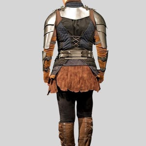 Queen of the Elven" Polished Steel Medieval Lady Armor Suit- Female ...