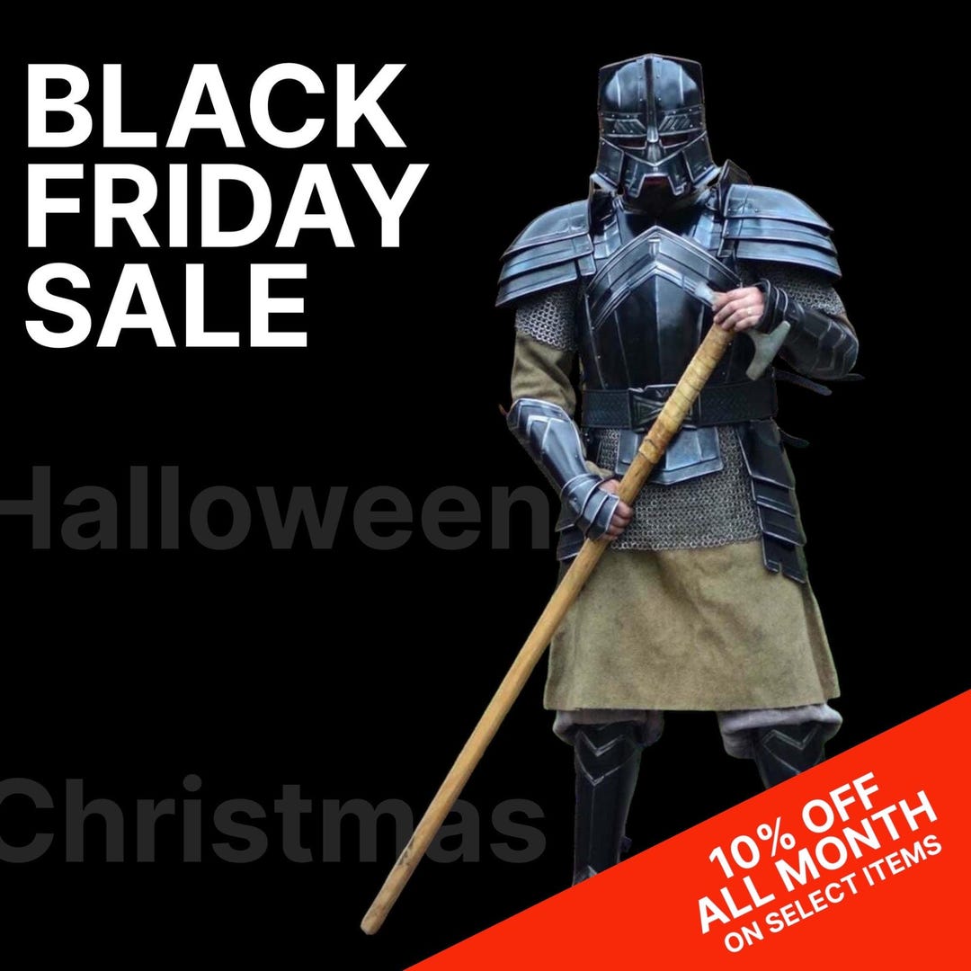 Dwarven Steel Knight Armor Suit, Full Body Cosplay LARP Armor - Etsy