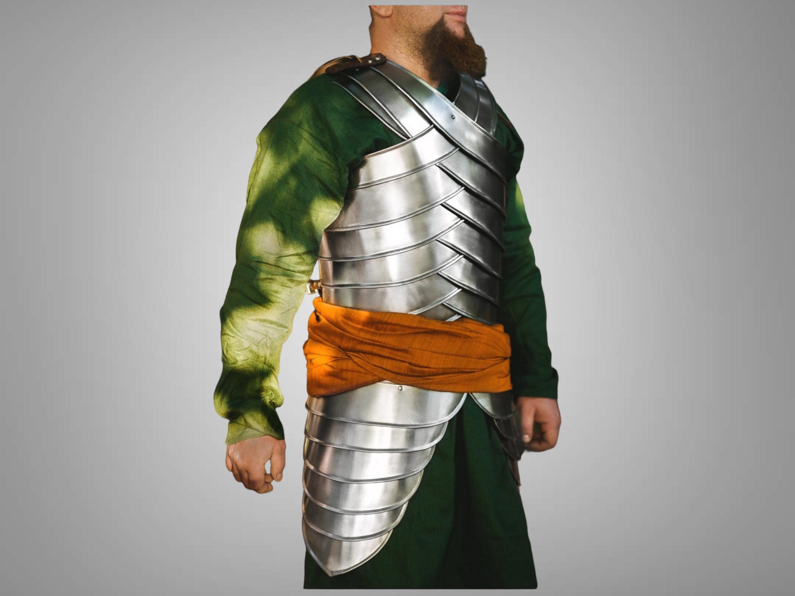 Second Age Elves Full Suit of Armor LARP ARMOR Cuirass/pair of Bracers ...