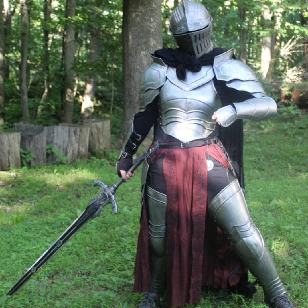 Lady Elven Warrior Steel Medieval Lady Armor Suit- Female Armor Suit ...