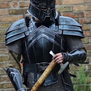 Moria Dwarf Dwarven Steel Knight Armor Suit Full Body Armor With ...