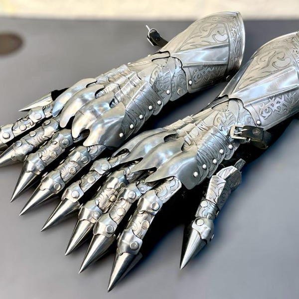 Gothic Gauntlet - Etsy