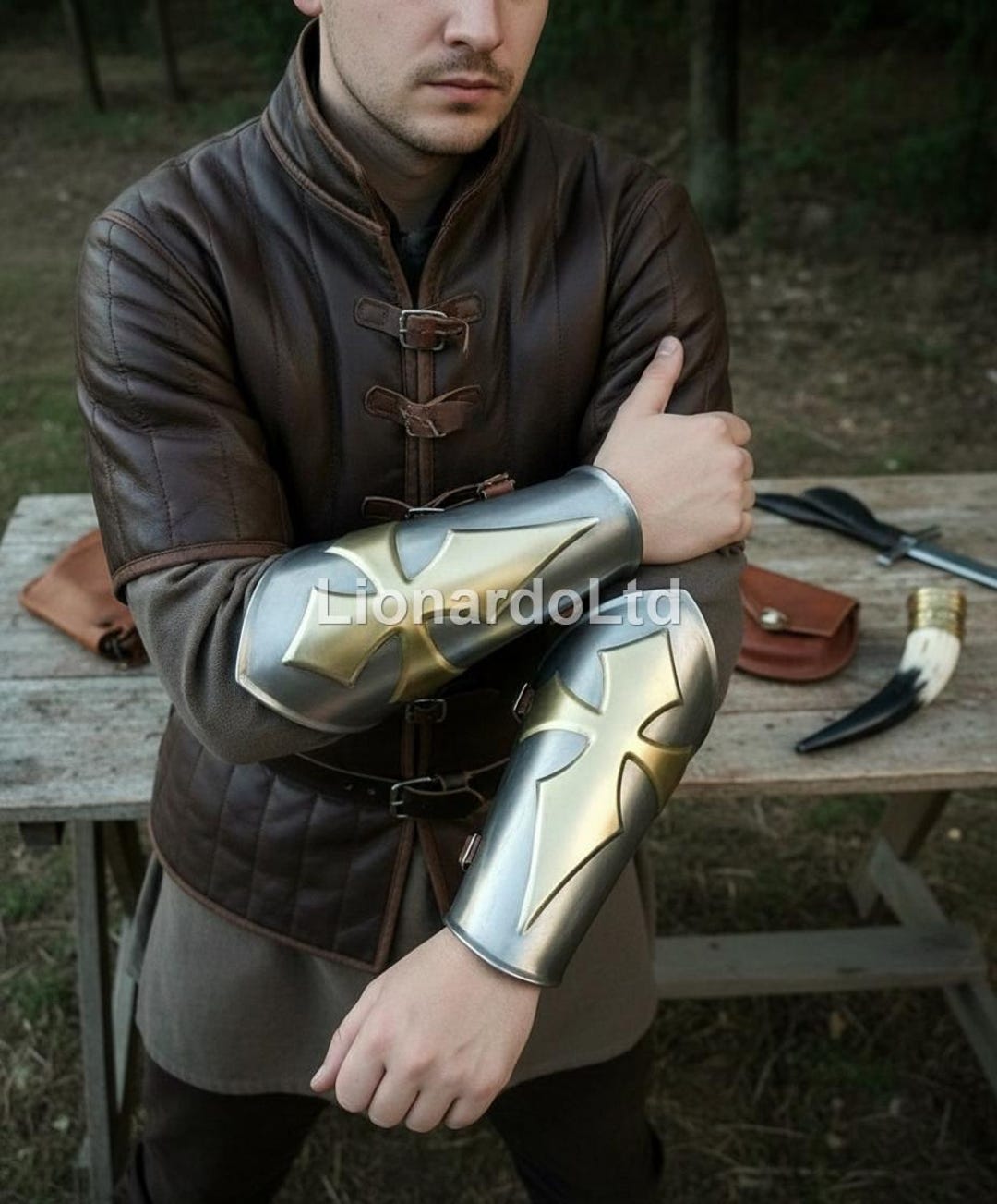 Medieval Renaissance Knights Vambraces Steel Pair of Arm Bracers - Etsy