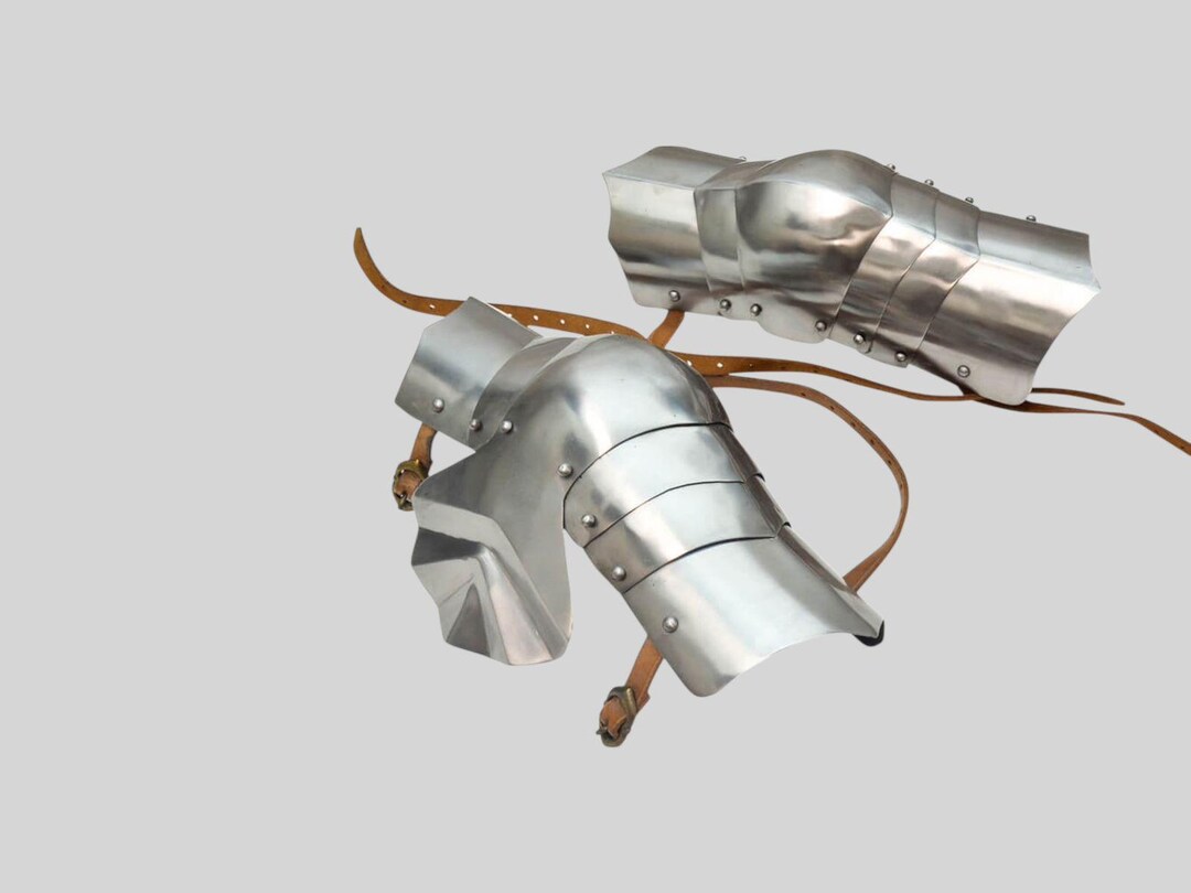 Medieval Polished Steel Knight Armor Poleyns - Knee Armor Cosplay,larp ...