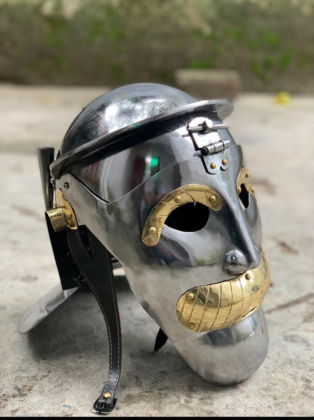 Medieval Murmillo Gladiator Helmet ~ Prop Replica Gladiator Movie ...