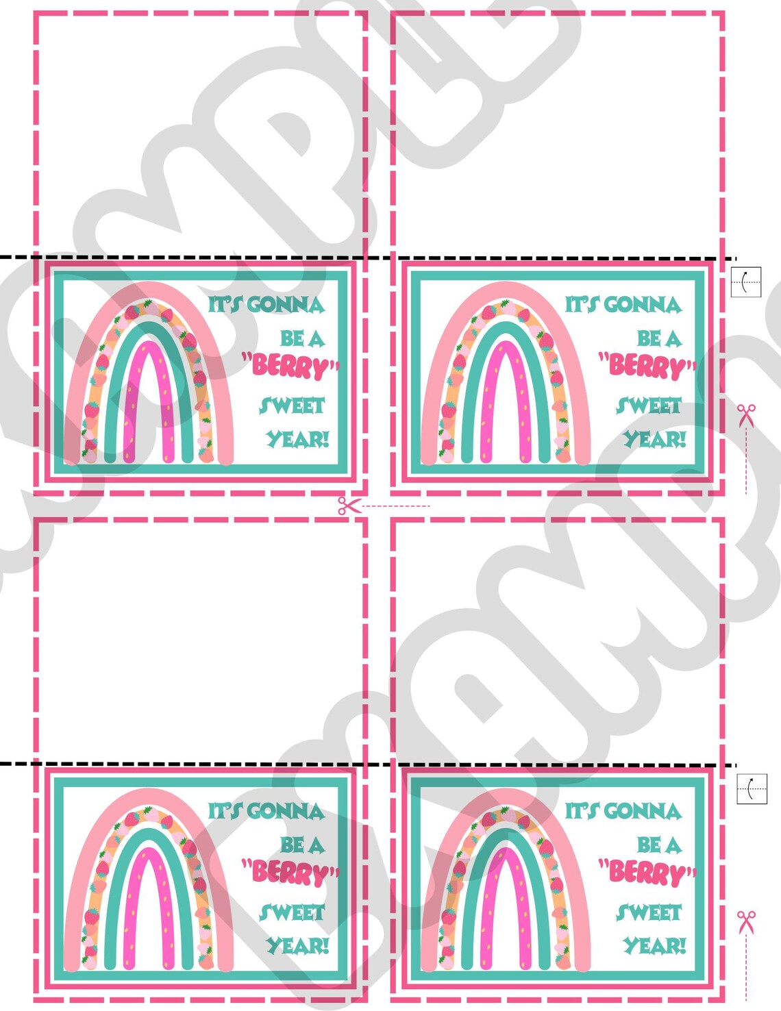 Strawberry Patch: Meet the Teacher Flyer - Etsy