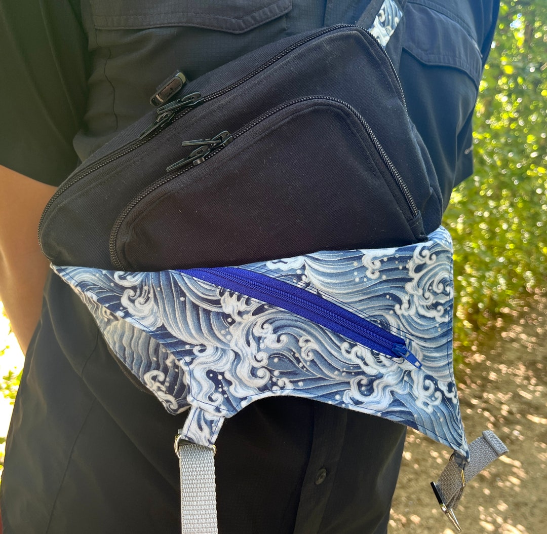 Travel Sling Bag With Wallet and Concealed Passport Pocket - PDF Sewing ...